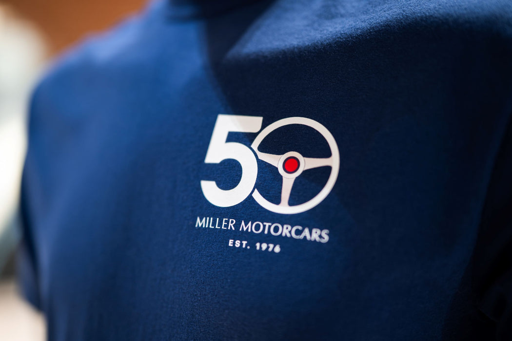 Miller Motorcars 50th Anniversary “50 Years in Motion” Commemorative T ...