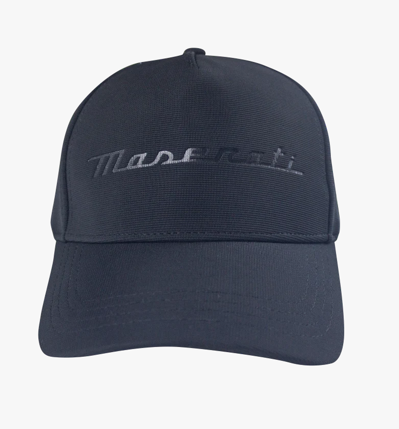 Maserati Black Emboss Cap — Miller Motorcars Boutique