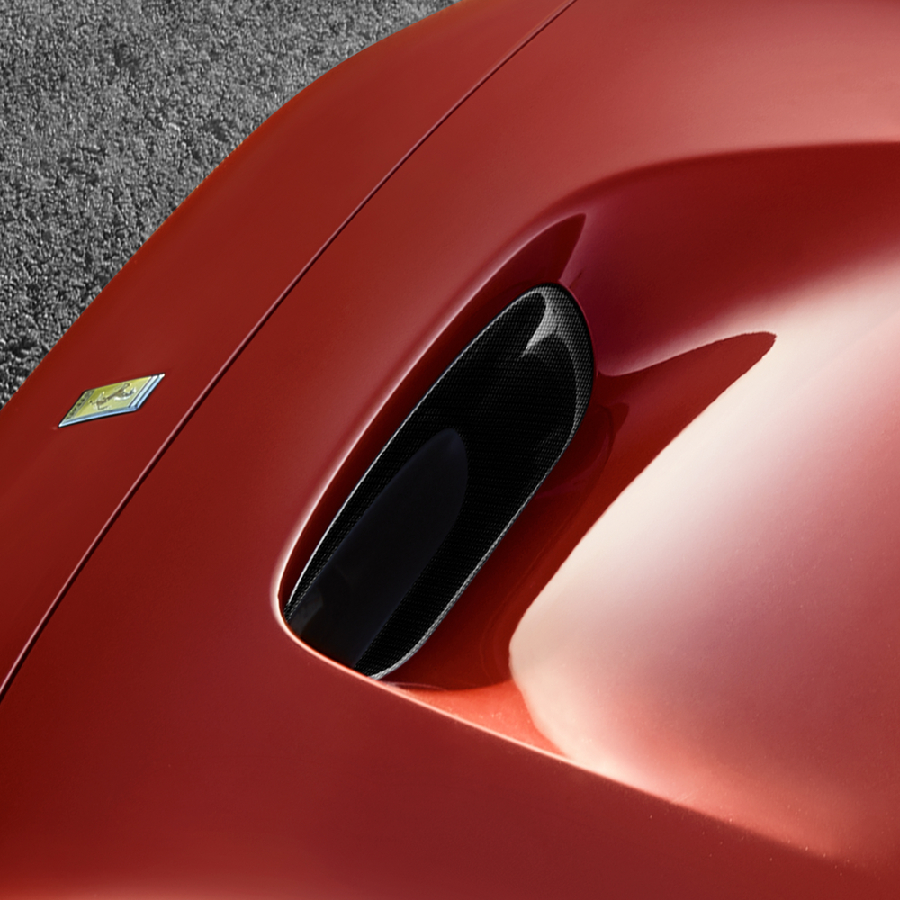 Ferrari F8 Tributo Carbon Fiber Front Spoiler, Front S-Duct — Miller ...