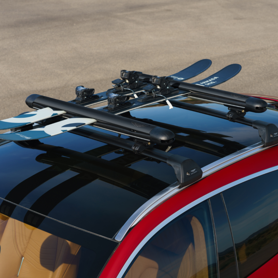Aston Martin DBX Roof Mounted Ski Rack — Miller Motorcars Boutique
