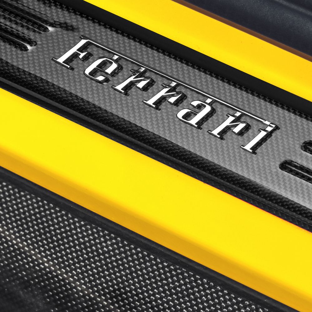Ferrari 296 Carbon Fiber Sill Plate Kit (Gloss) — Miller Motorcars Boutique