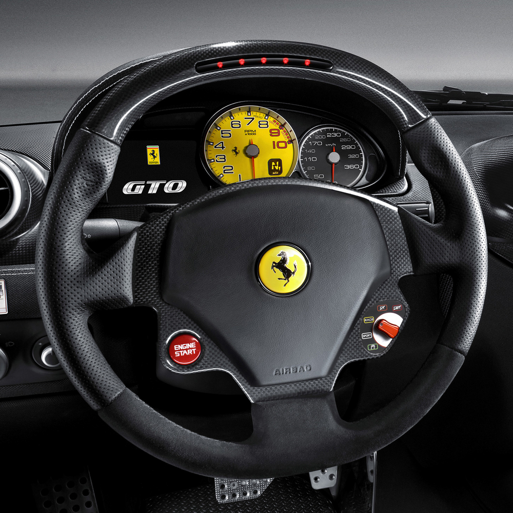 Ferrari 599 GTB/GTO Carbon Fiber Steering Wheel — Miller Motorcars Boutique