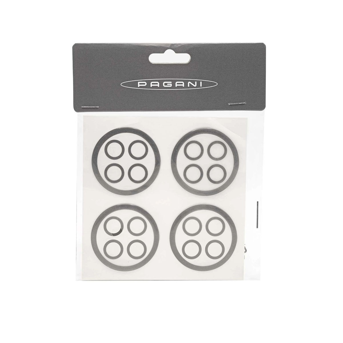 Pagani 4 Exhaust Stickers Set — Miller Motorcars Boutique