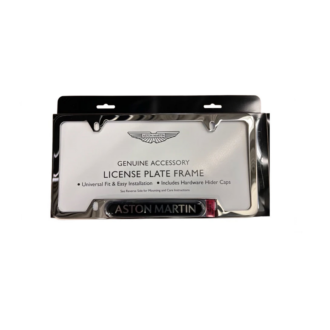 Aston Martin License Plate Frame — Miller Motorcars Boutique
