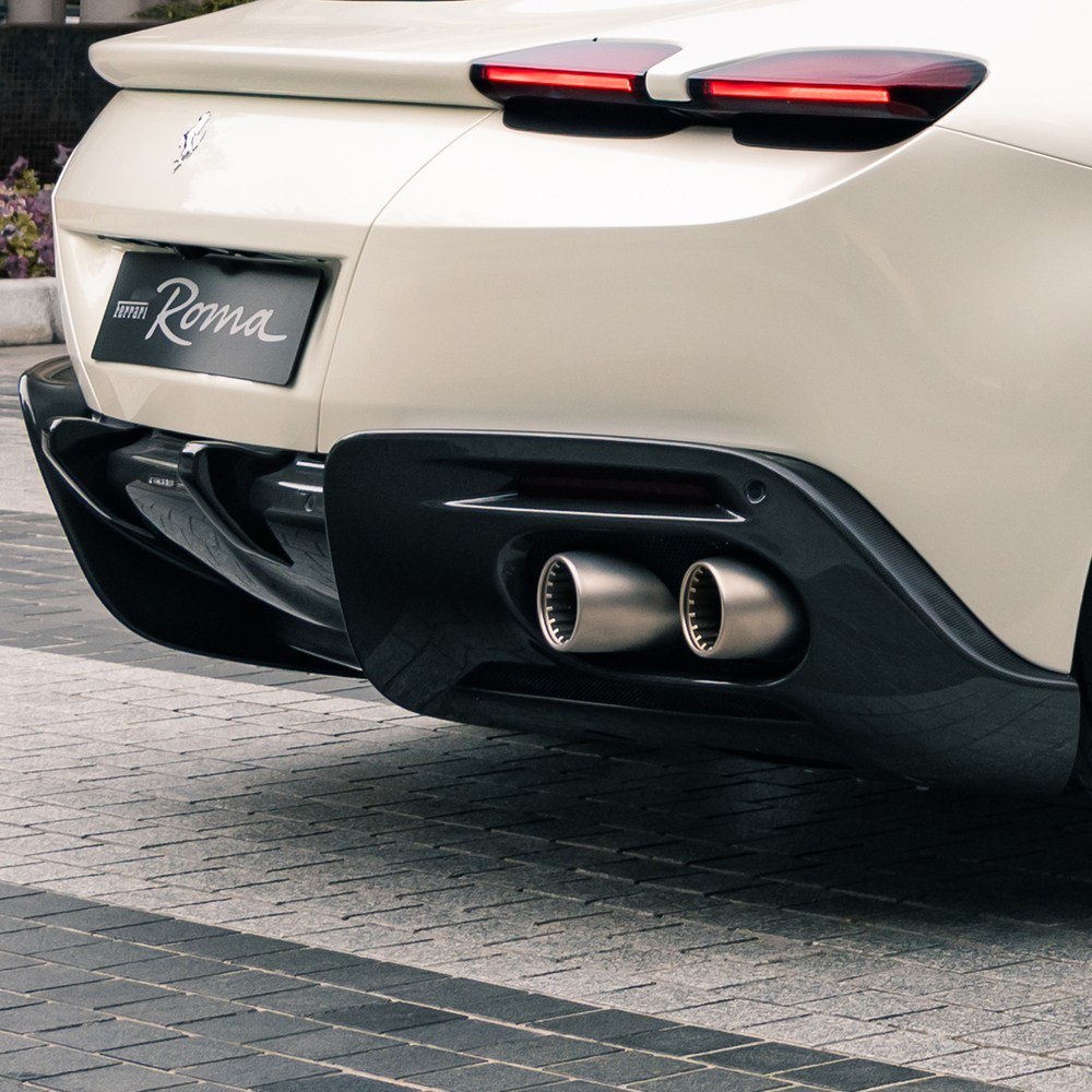 Ferrari Roma Carbon Fibre Rear Diffuser — Miller Motorcars Boutique