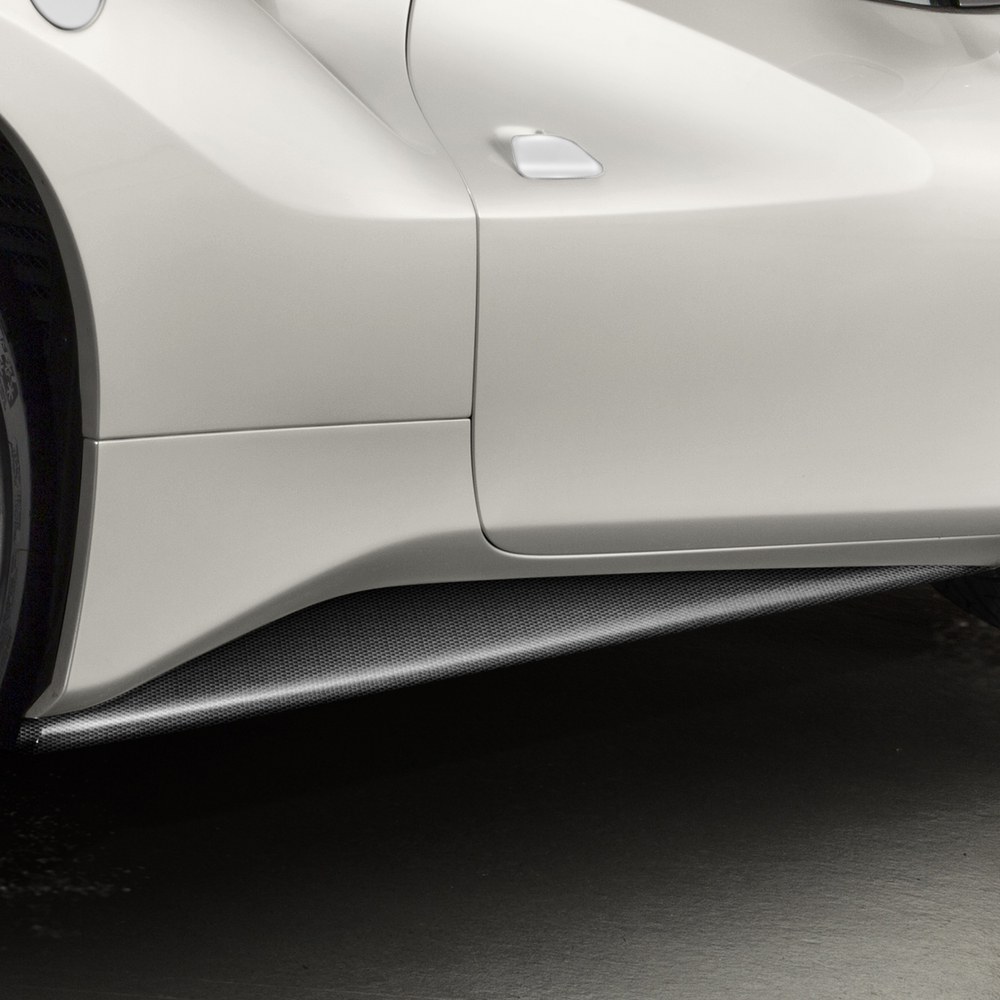Ferrari 488 Carbon Fiber Under-Door Kit — Miller Motorcars Boutique