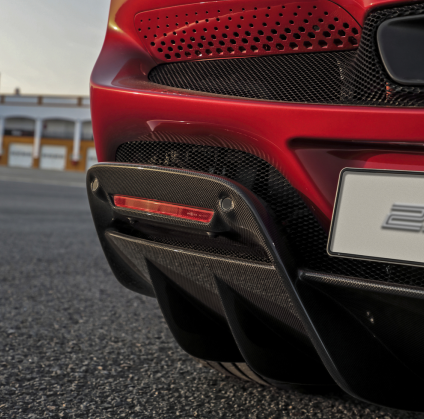 Ferrari 296 GTB Carbon Fiber Rear Diffuser — Miller Motorcars Boutique