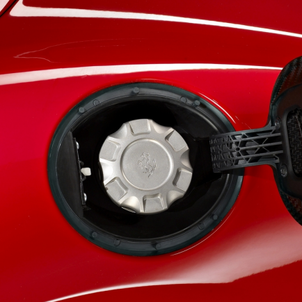 Ferrari California Titanium Fuel Filler Cap — Miller Motorcars Boutique