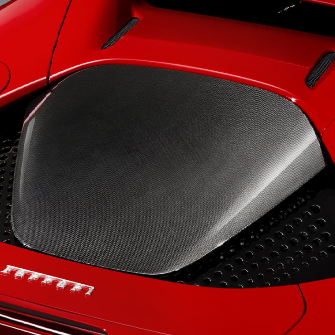 Ferrari SF90 Carbon Fiber Engine Bay Cover — Miller Motorcars Boutique
