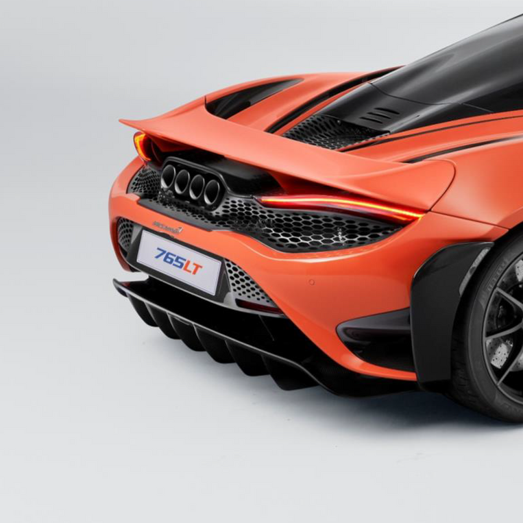 McLaren 765LT Carbon Fiber Rear Diffuser — Miller Motorcars Boutique