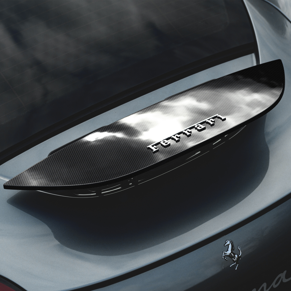 Ferrari Roma Carbon Fiber Rear Variable Geometric Wing — Miller ...