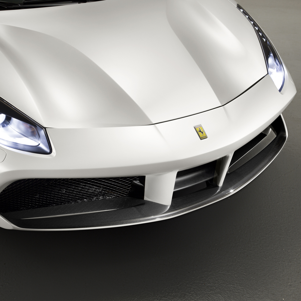 Ferrari 488 Carbon Fiber Front Spoiler — Miller Motorcars Boutique