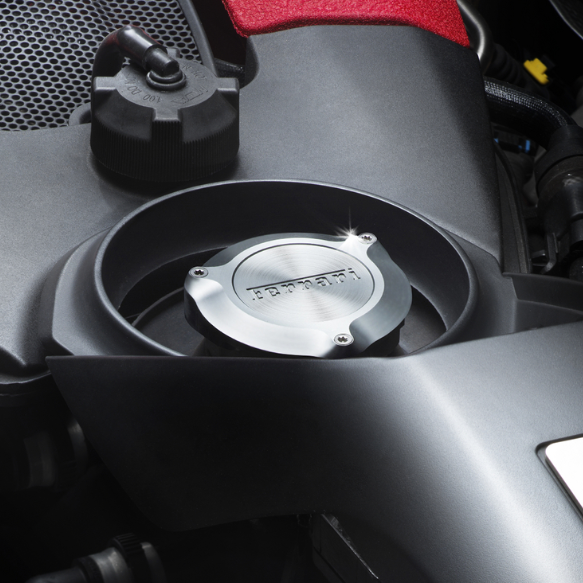 Ferrari Aluminum Oil Cap — Miller Motorcars Boutique