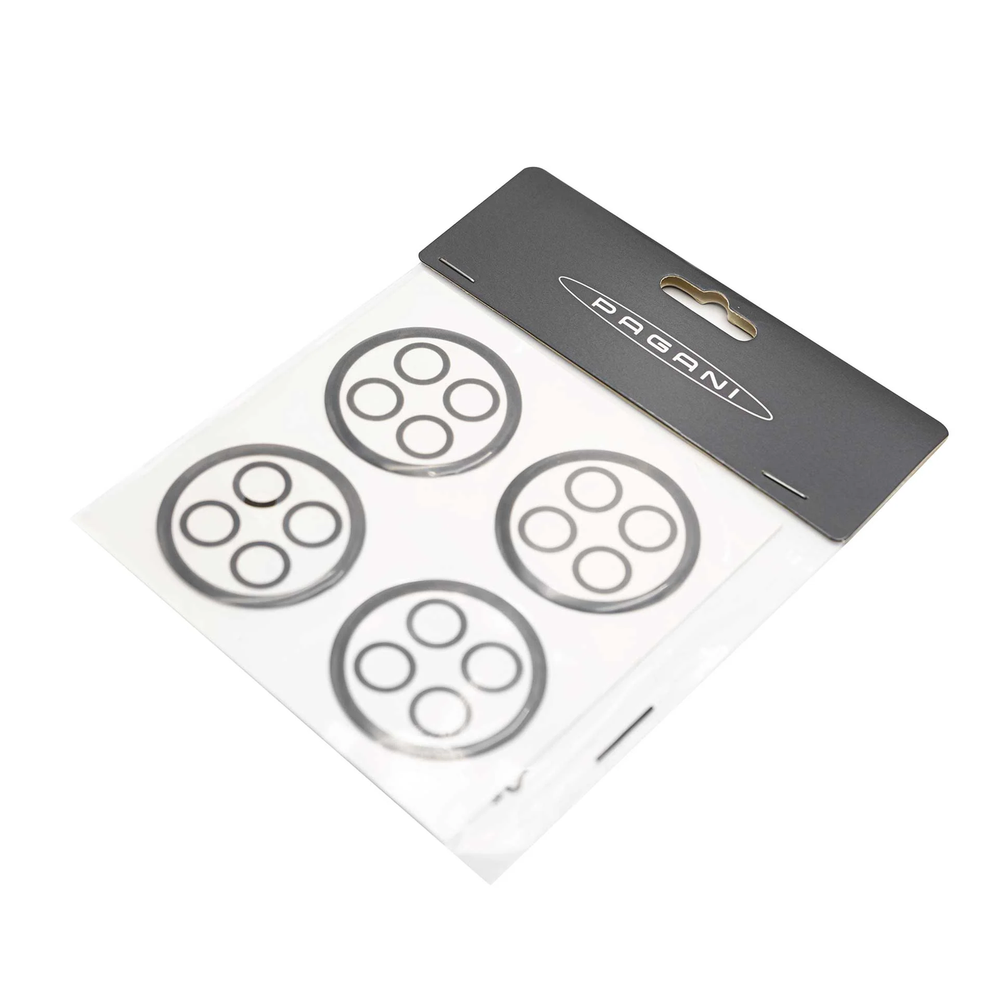 Pagani 4 Exhaust Stickers Set — Miller Motorcars Boutique