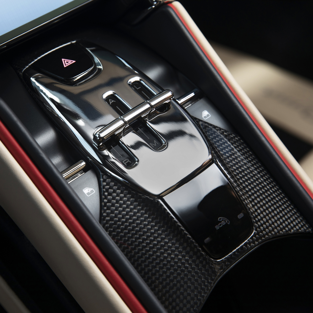Ferrari Roma Carbon Fiber Center Tunnel Console — Miller Motorcars Boutique