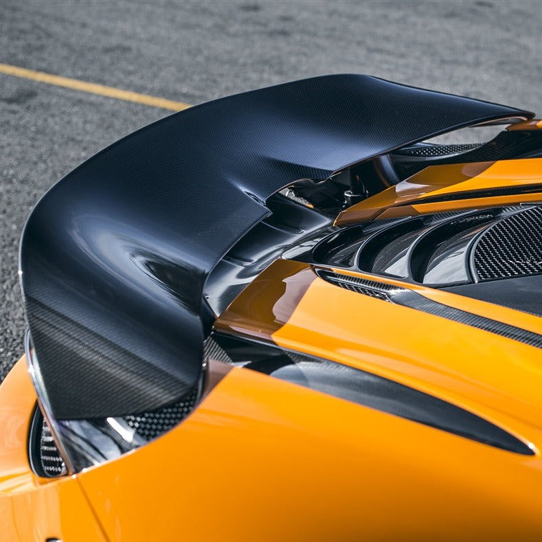 McLaren 720S Carbon Fiber Active Rear Spoiler — Miller Motorcars Boutique