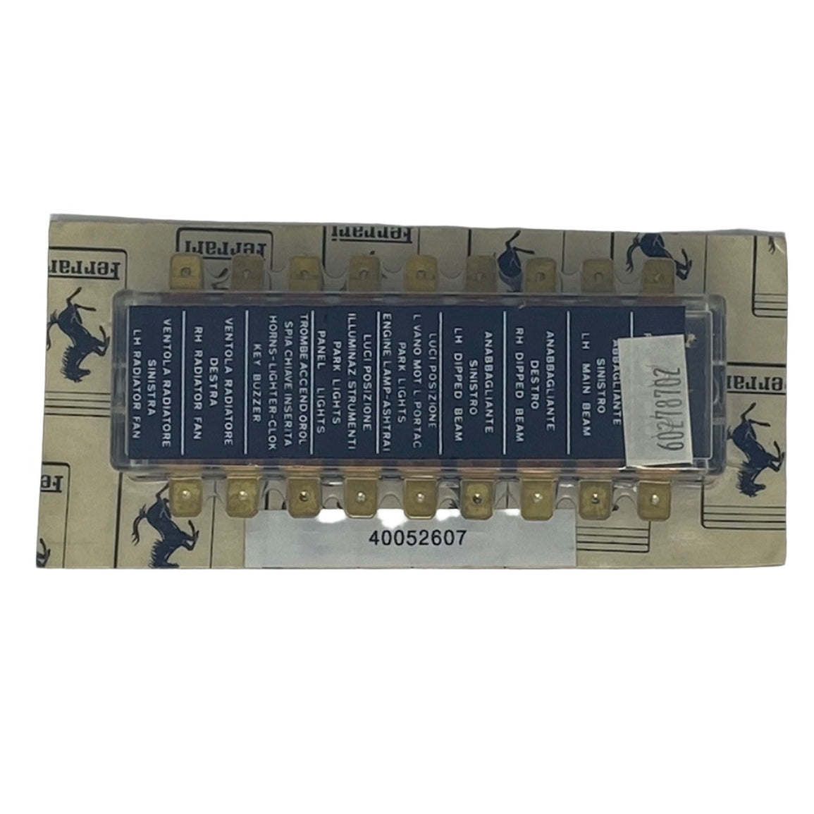 Ferrari Fuse Box — Miller Motorcars Boutique
