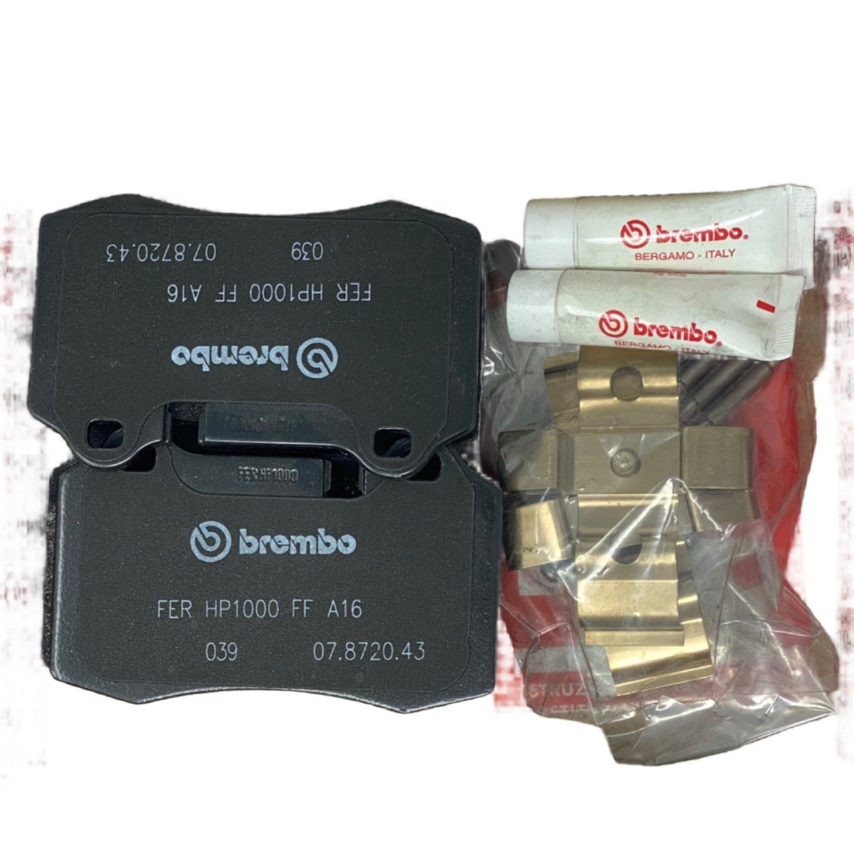 Ferrari Rear Brake Pad Set w/ Springs — Miller Motorcars Boutique