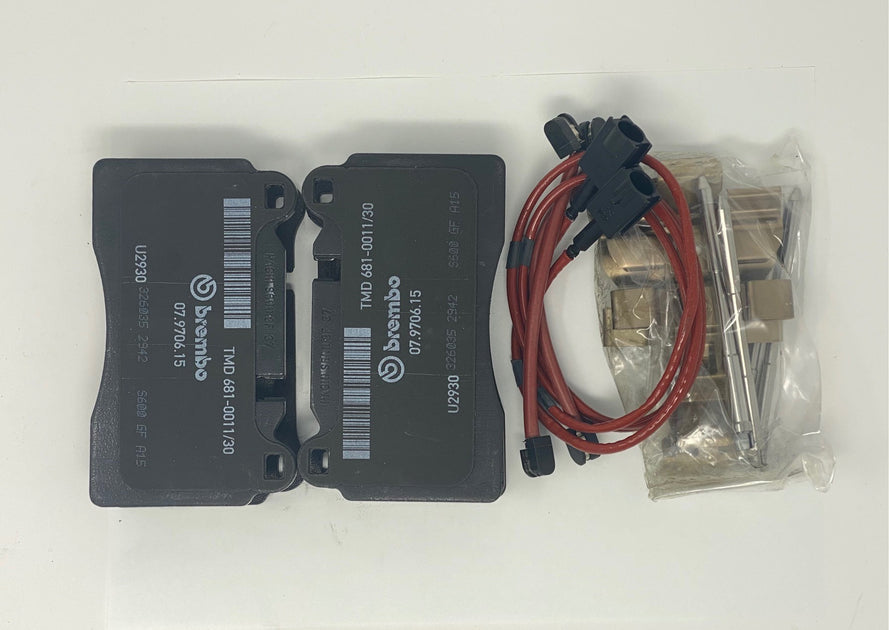 Ferrari Rear Brake Pad Set with Spring & Sensors – Miller Motorcars ...