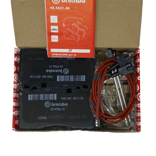 Ferrari Rear Brake Pad Set with Spring & Sensors – Miller Motorcars ...