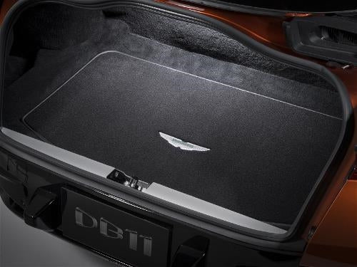 Aston Martin DB11 & DBS Superleggera Trunk Mat — Miller Motorcars Boutique