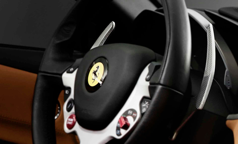 Ferrari FF & 458 Alutex Shift Paddle Unit — Miller Motorcars Boutique