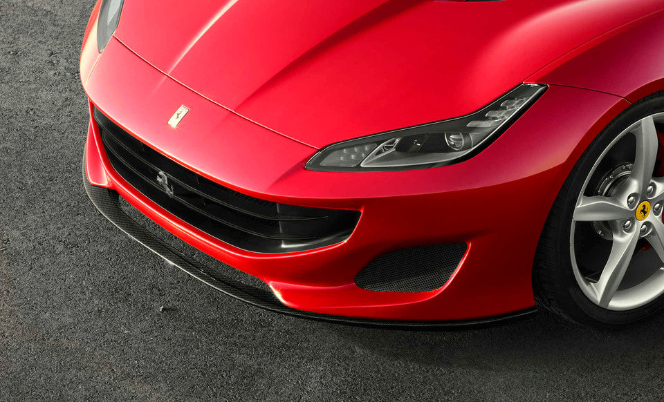 Ferrari Portofino Carbon Fiber Front Spoiler — Miller Motorcars Boutique