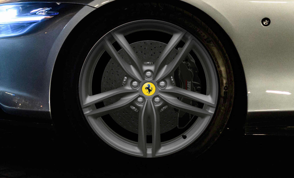 Ferrari Roma 20" Forged Wheels, Liquid Silver & Matte Grigio Corsa ...