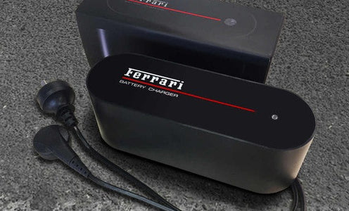 Ferrari Battery Conditioner — Miller Motorcars Boutique