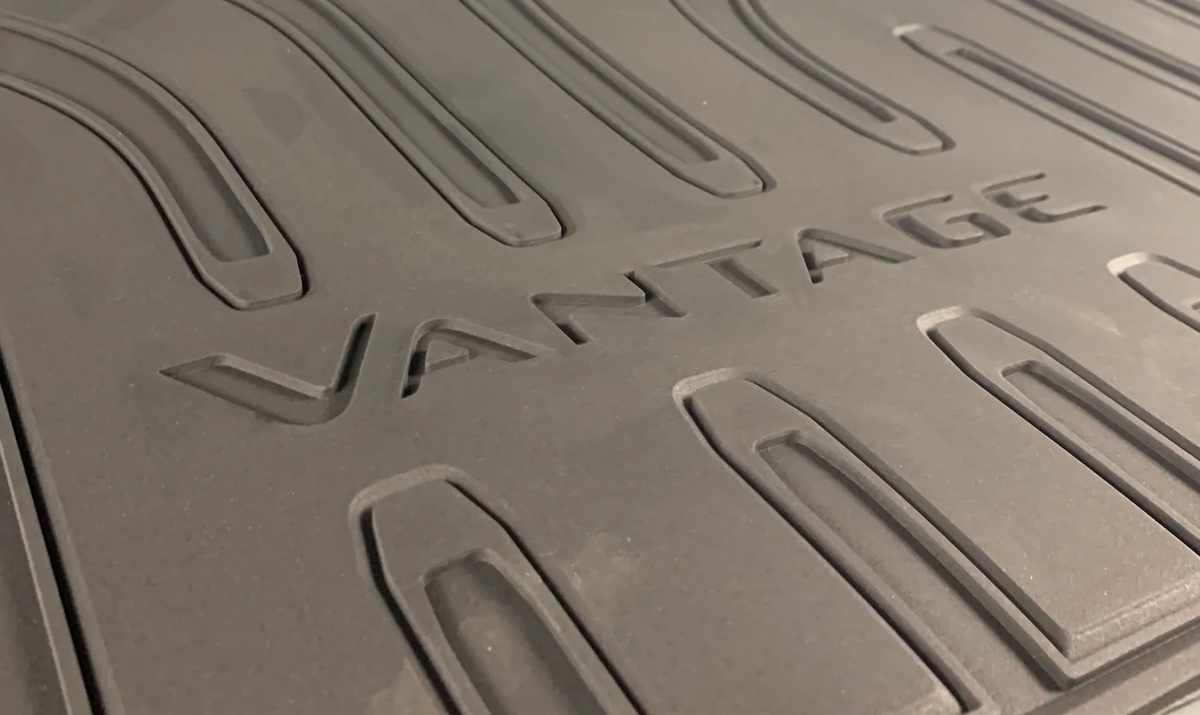 Aston Martin New Vantage All Weather Boot Mat — Miller Motorcars Boutique