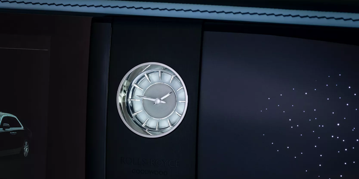 Rolls Royce New Ghost Enhanced Clocks Retrofit — Miller Motorcars Boutique