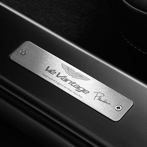 Aston Martin Signature Sill Plaques — Miller Motorcars Boutique